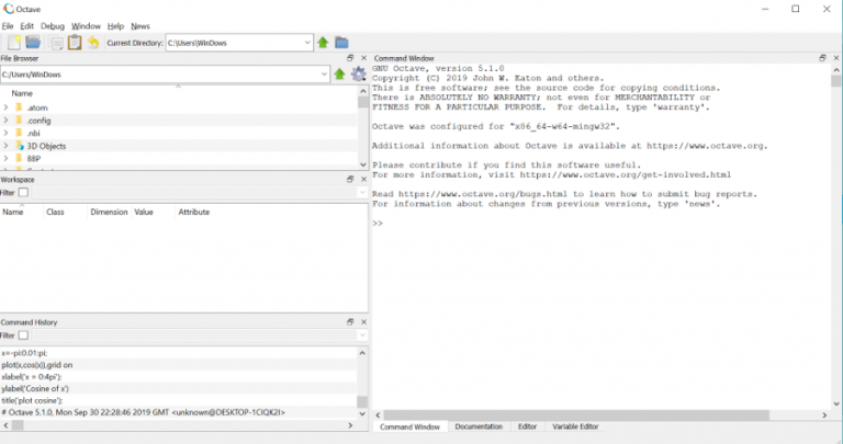 شرح تحميل وتثبيت برنامج GNU Octave بديل MATLAB - مركز البرامج
